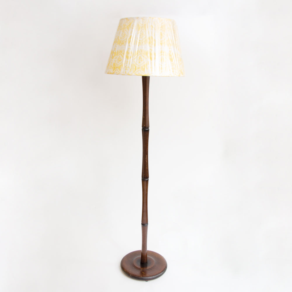 Carved Bamboo Floor Lamp - Rock the Heirloom