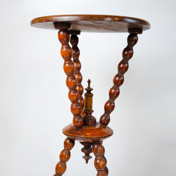 Cherry Wood Bobbin Gypsy Table - Rock the Heirloom